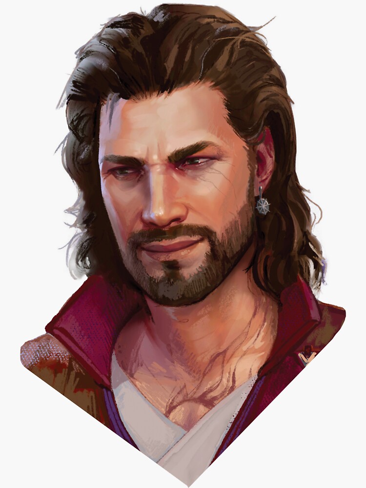 "The Wizard of Waterdeep" Sticker for Sale by Koettboid | Redbubble