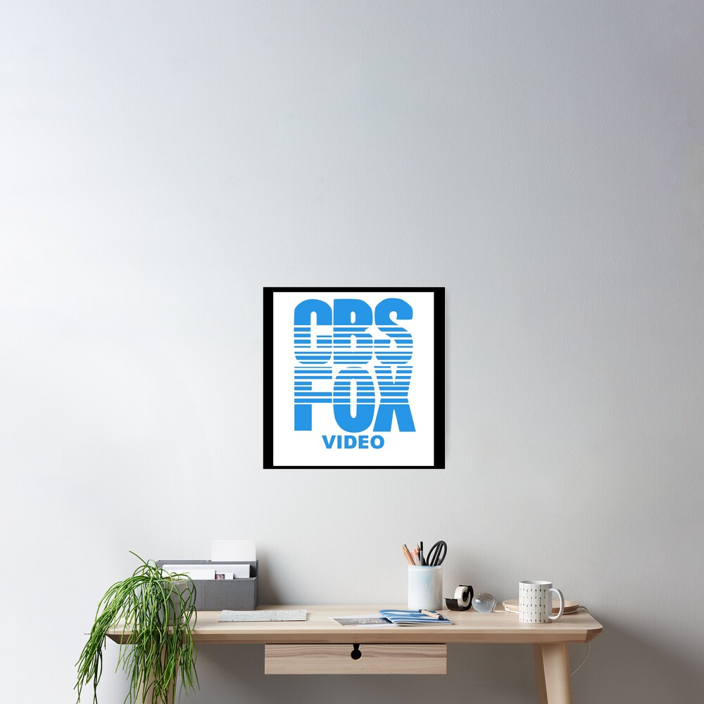 Póster «Logotipo de CBS FOX VIDEO VHS» de LaTerruer | Redbubble
