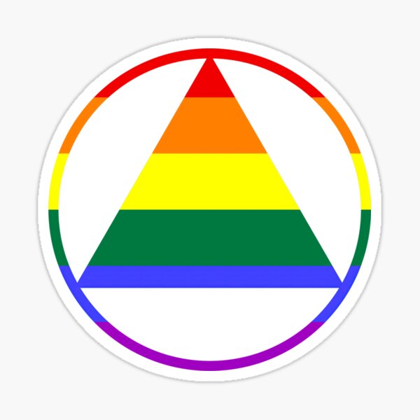 "AA Queer Pride" Sticker for Sale by TodayIWokeUp | Redbubble