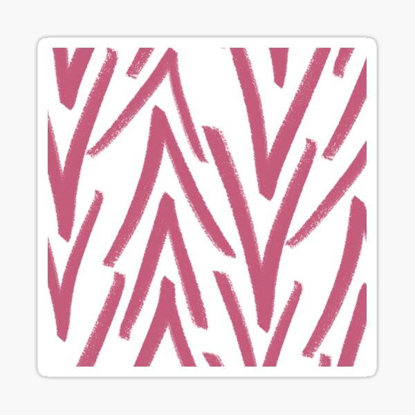 "pink arrows " Sticker for Sale by lotsofheart | Redbubble
