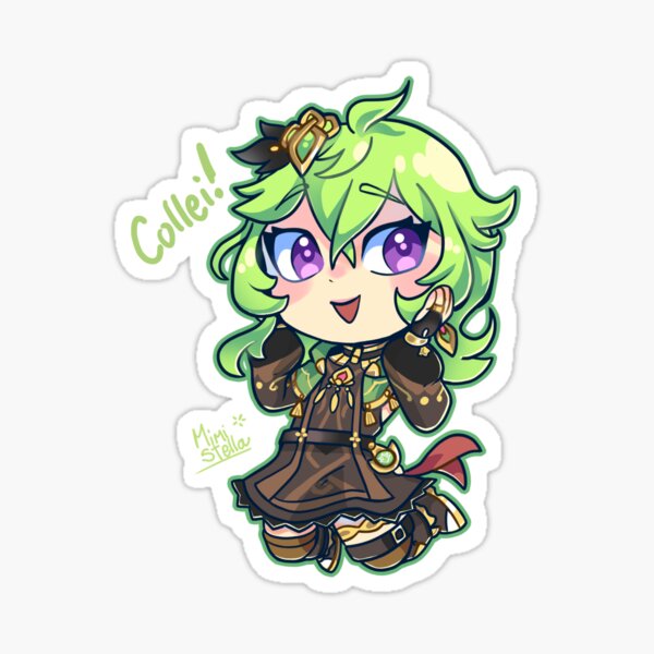 "Collei Chibi" Sticker by MimiStella | Redbubble