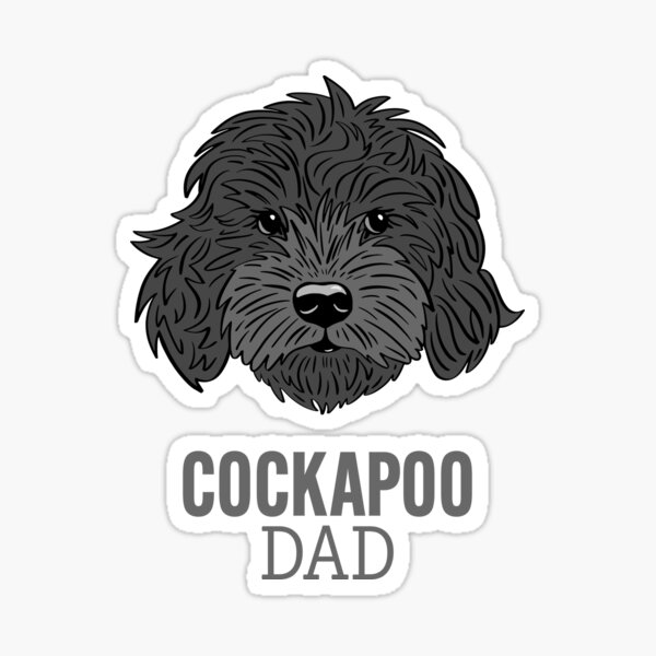 "Cockapoo Dad Black cockapoo, cavapoo, labradoodle, yorkipoo design ...