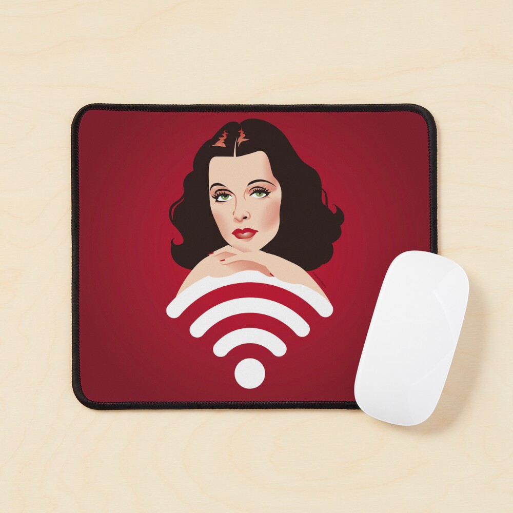 "Hedy Wifi" Sticker for Sale by AleMogolloArt | Redbubble