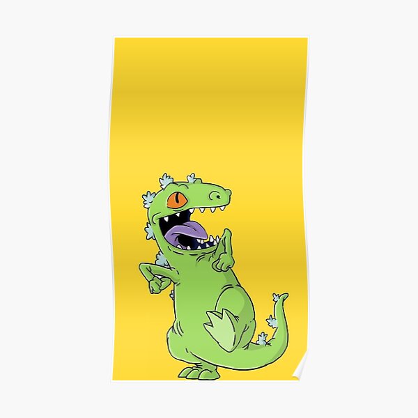 "reptar-rugrats" Poster von pamevarea | Redbubble