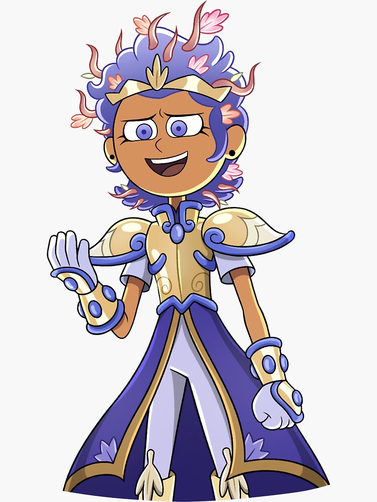 "Calamity Luz Noceda The Owl House X Amphibia " Sticker for Sale by GogolaStar | Redbubble