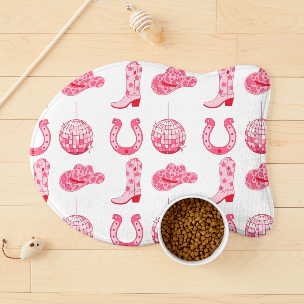 "Disco Cowgirl Pack. Pink cowboy boot, disco ball, horseshoe and ...