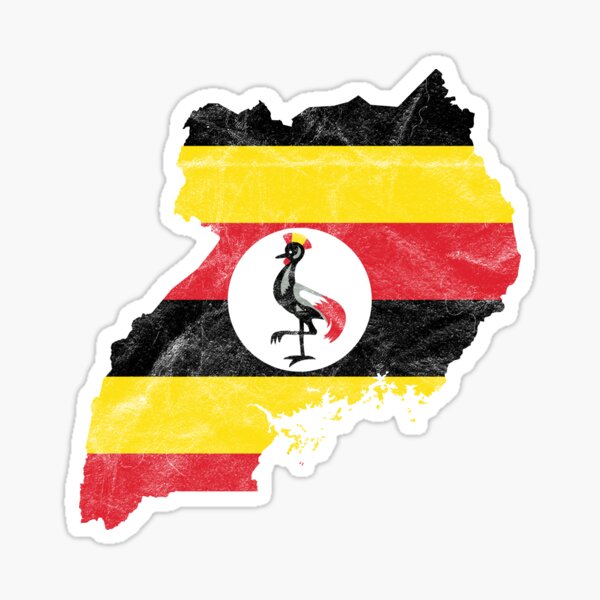 Uganda Flag Stickers | Redbubble