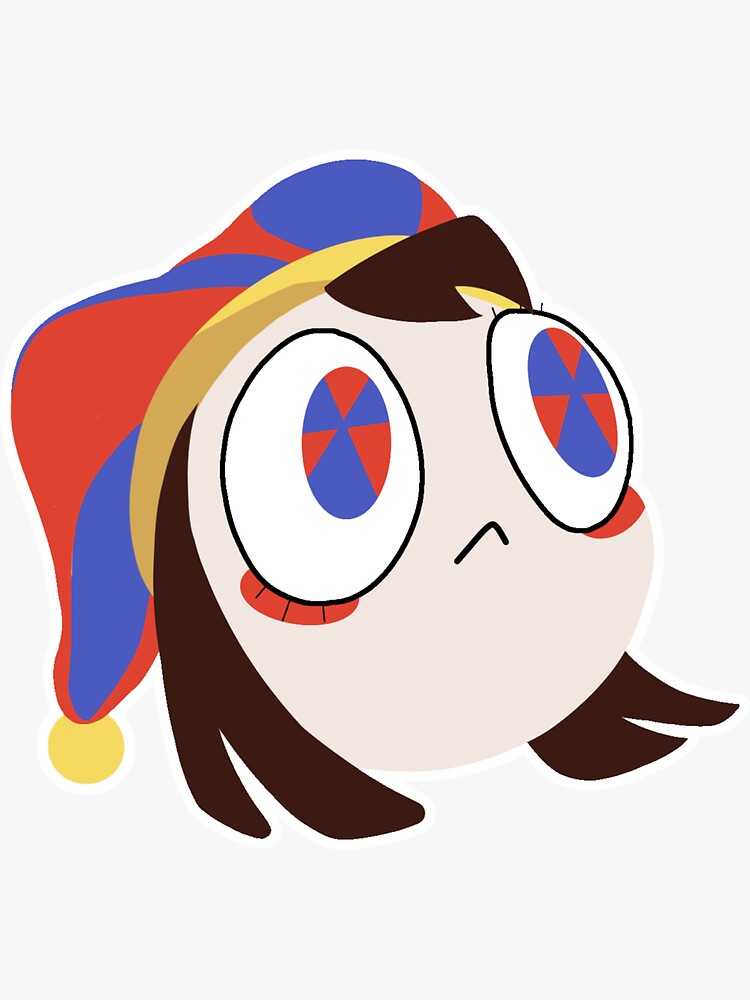 " Pomni" Sticker for Sale by KosumoAika | Redbubble