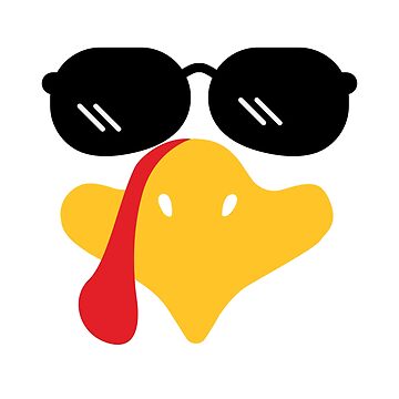 "COOL TURKEY" Sticker for Sale by ZArtful-Attire | Redbubble