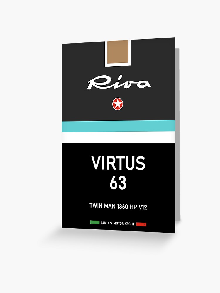 "Riva Virtus 63 Aquarama Luxury Yacht Monaco" Greeting Card for Sale by PB Mary | Redbubble