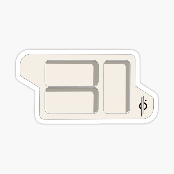 "CSL Tray" Sticker for Sale by DarthAstris | Redbubble