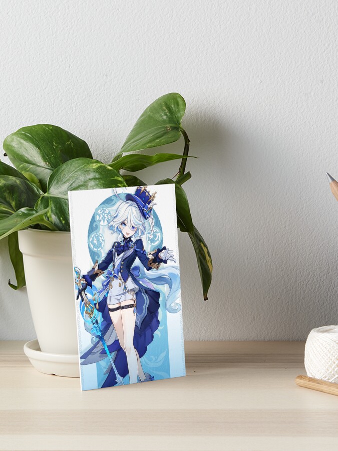 "Genshin Impact - Furina Character Official Poster" Art Board Print for ...