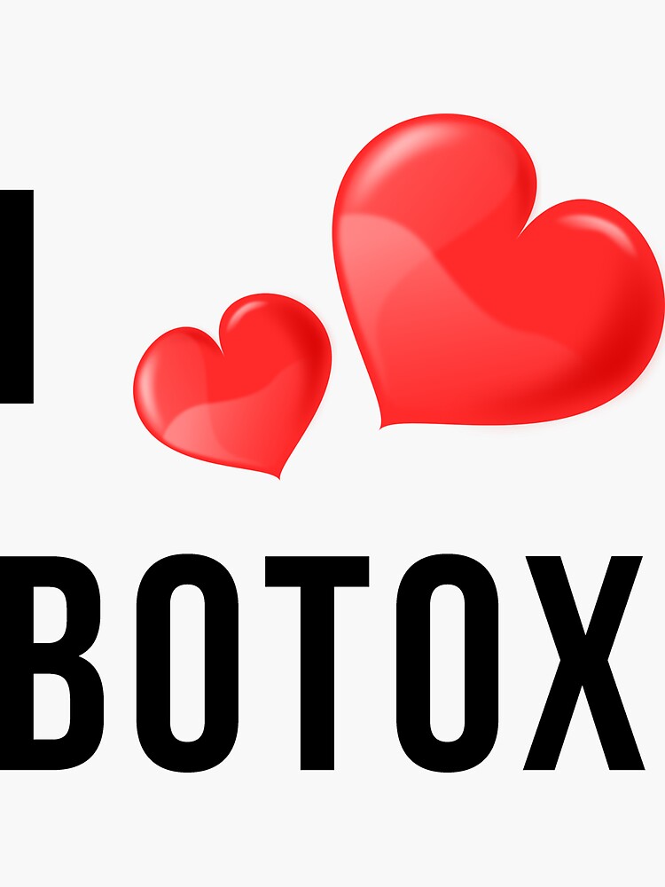 "Botox" Sticker by dealzillas | Redbubble