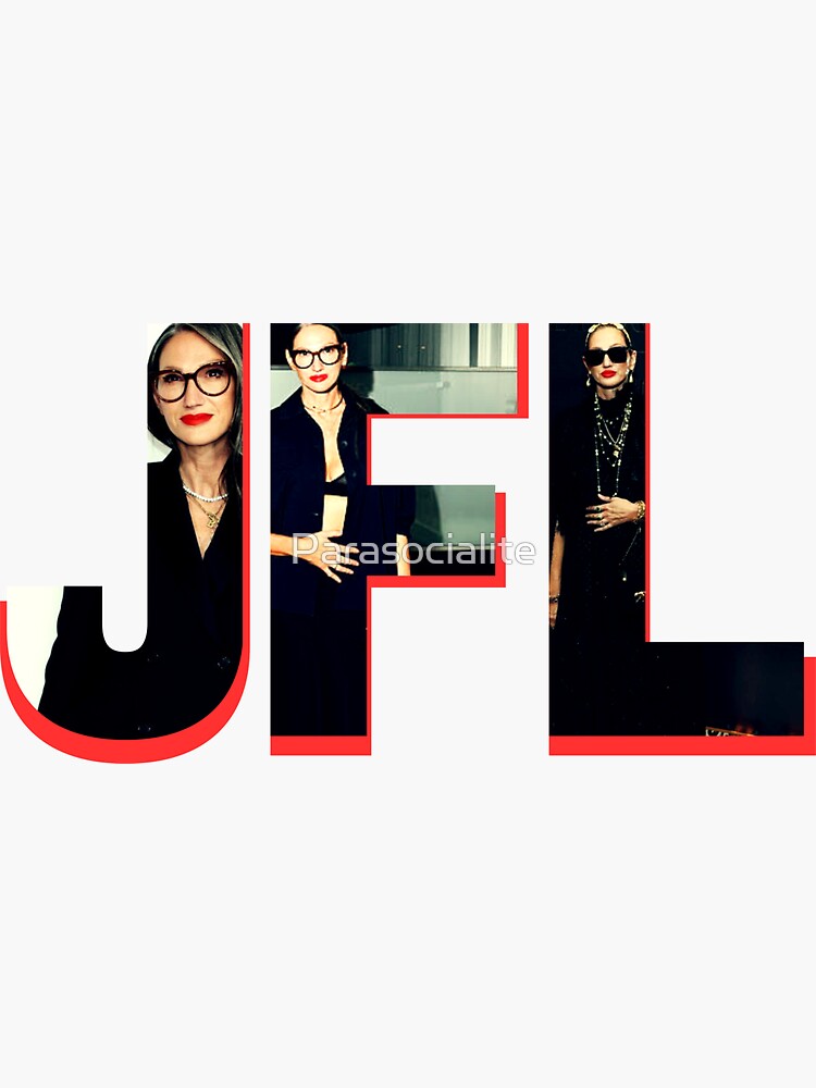"RHONY Reboot: JFL " Sticker for Sale by Parasocialite | Redbubble