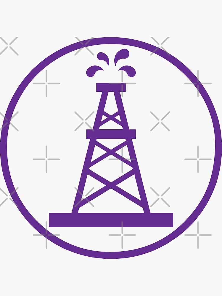 "Texas Screwston Oil Syrup Rig" Sticker for Sale by vma77 | Redbubble