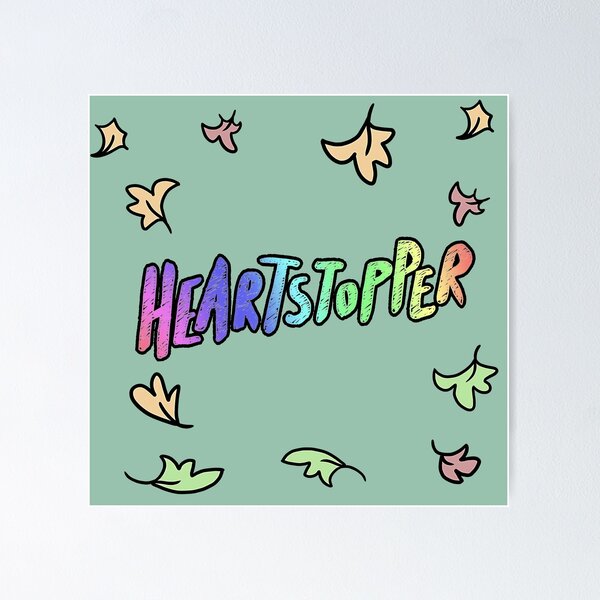 "HEARTSTOPPER: Rainbow Logo" Poster for Sale by GammarayPrints | Redbubble