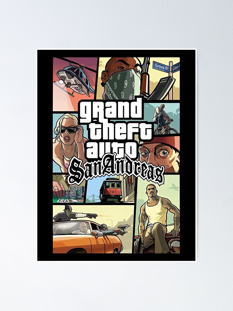 "Grand Theft Auto San Andreas PC Game Digital Fast Post Racing Arcade ...