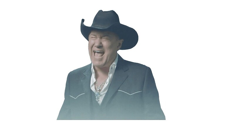 "Screaming Cowboy" by shpinggg | Redbubble