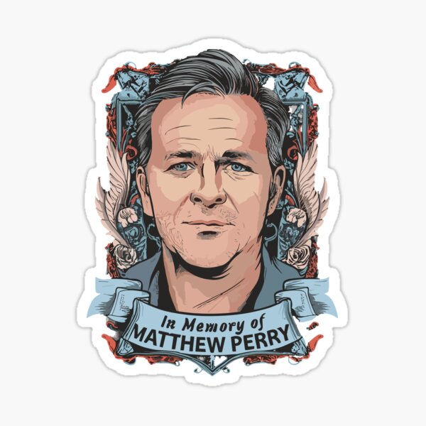 "matthew perry In Memory of Matthew Perry Tribute T-shirt - RIP Matthew ...