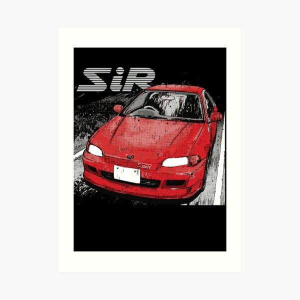 "Initial D - Mountain Drift Racing Shingo Shoji's Civic SiR-II EG6 ...