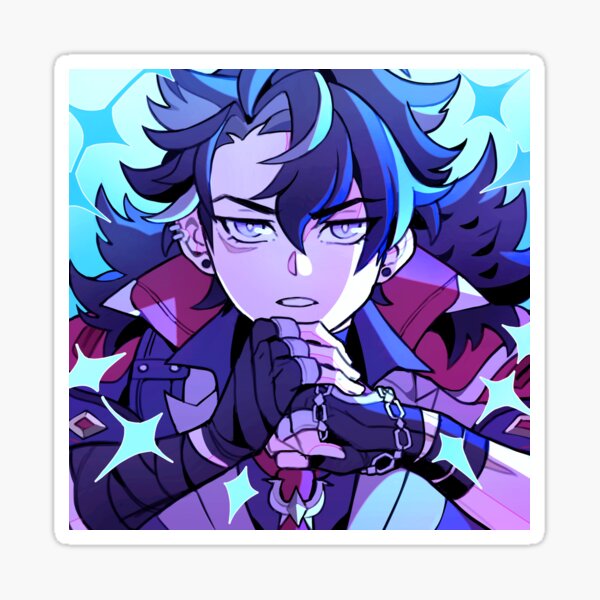 "Wriothesley" Sticker for Sale by damare | Redbubble