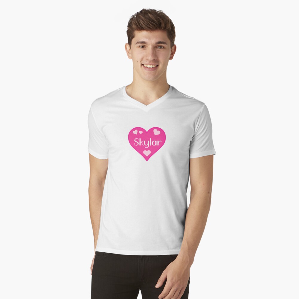 "Skylar Name Pink Heart " Sticker for Sale by jeallan | Redbubble
