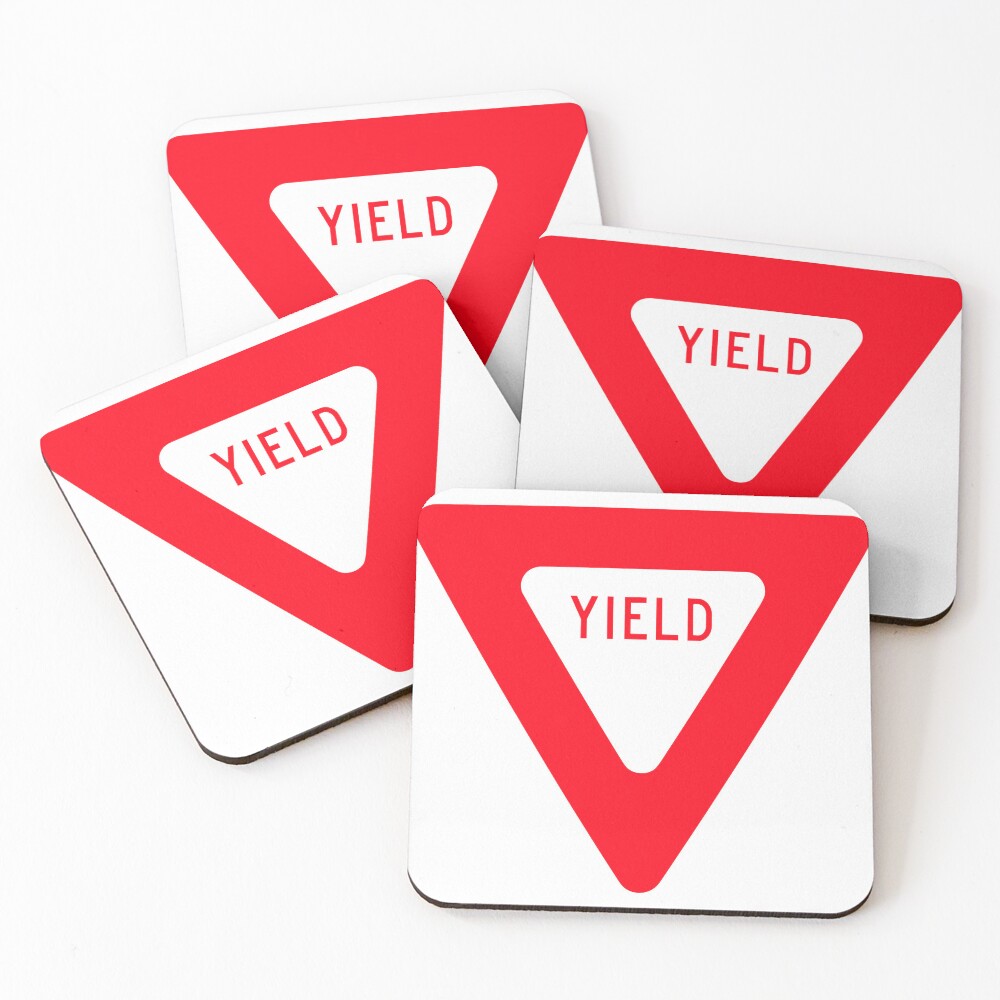 "Yield Sign" Sticker for Sale by safetysignprod | Redbubble
