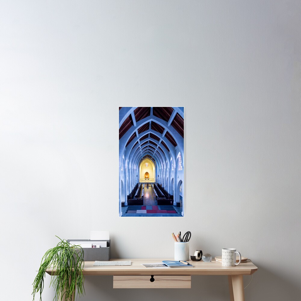 "Arches and Altar" Poster for Sale by dbvirago | Redbubble