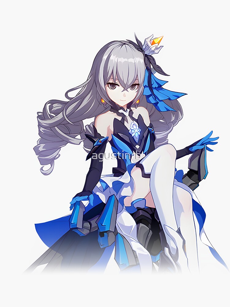"Honkai Impact 3rd Bronya Zaychik Herrscher of Reason" Sticker for Sale ...
