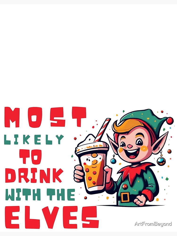 Drinking Elves Cartoon