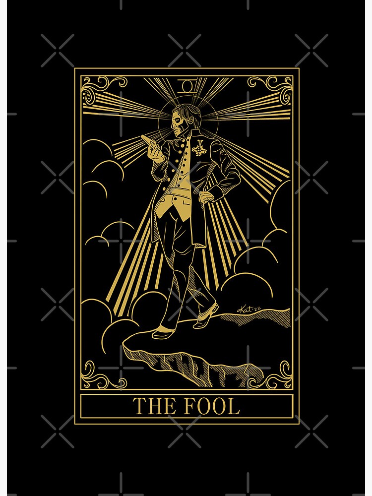 "The Fool Ghost Tarot Card" Art Board Print for Sale by Zombielici0us ...