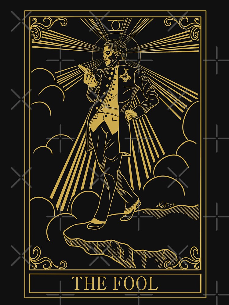 "The Fool Ghost Tarot Card" Essential T-Shirt for Sale by Zombielici0us ...