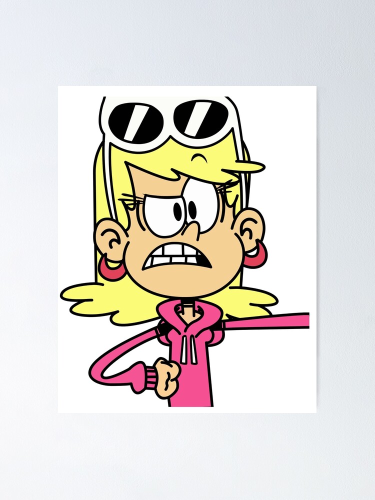 "Leni Loud Angry The Loud House" Poster for Sale by Diamanths | Redbubble