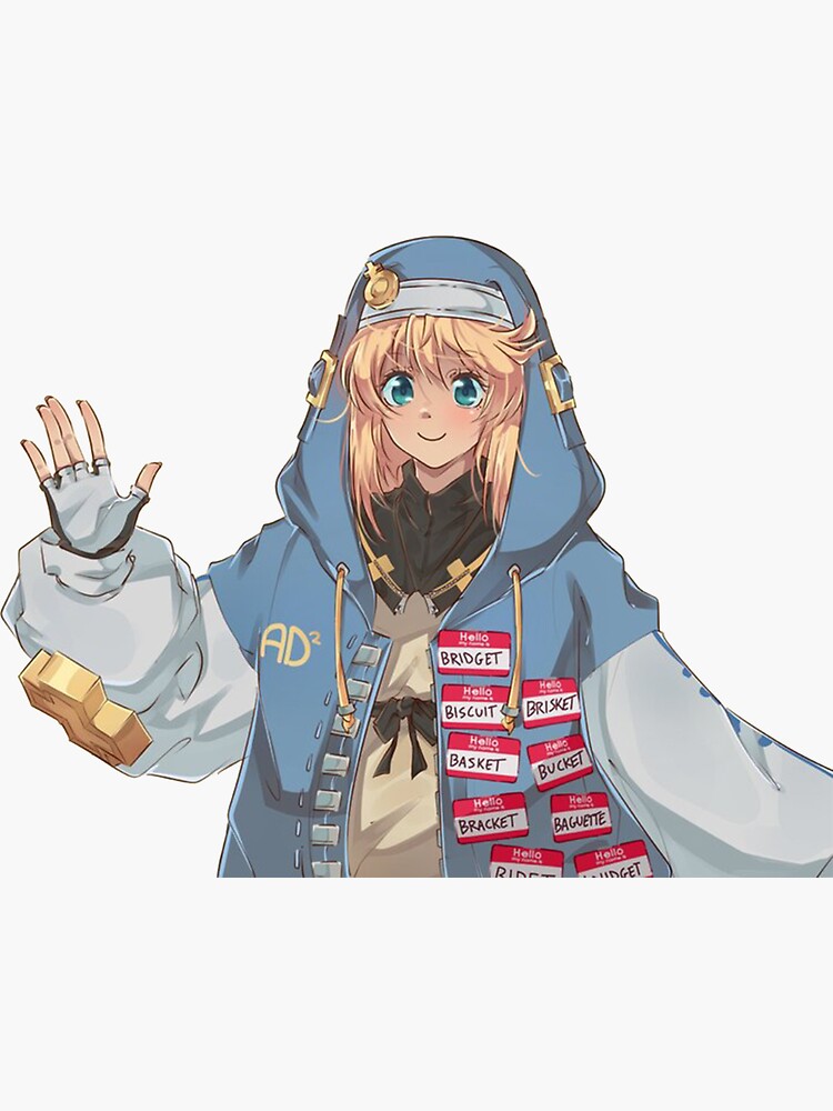 "Bridget - Guilty Gear" Sticker for Sale by JamesBerben | Redbubble