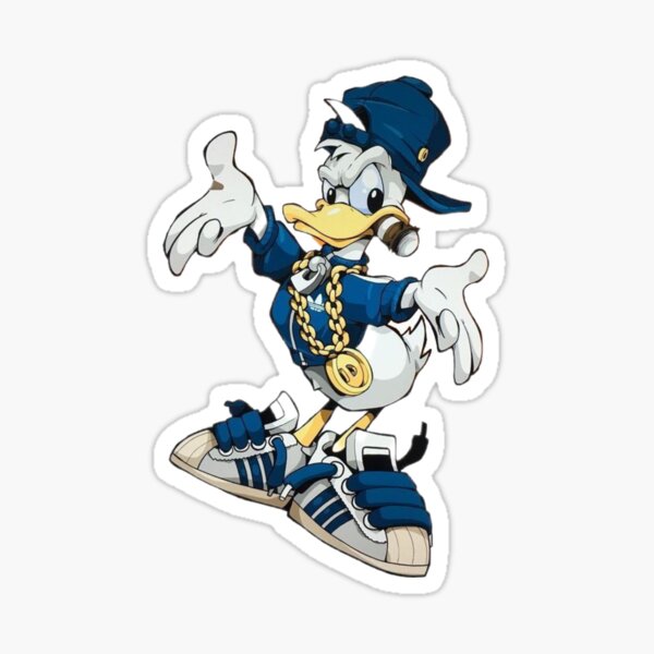"Donald Duck" Sticker by ShopUrbano | Redbubble