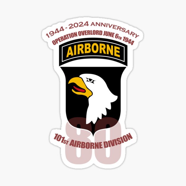 "D-Day 80th anniversary" Sticker for Sale by JJAArt | Redbubble