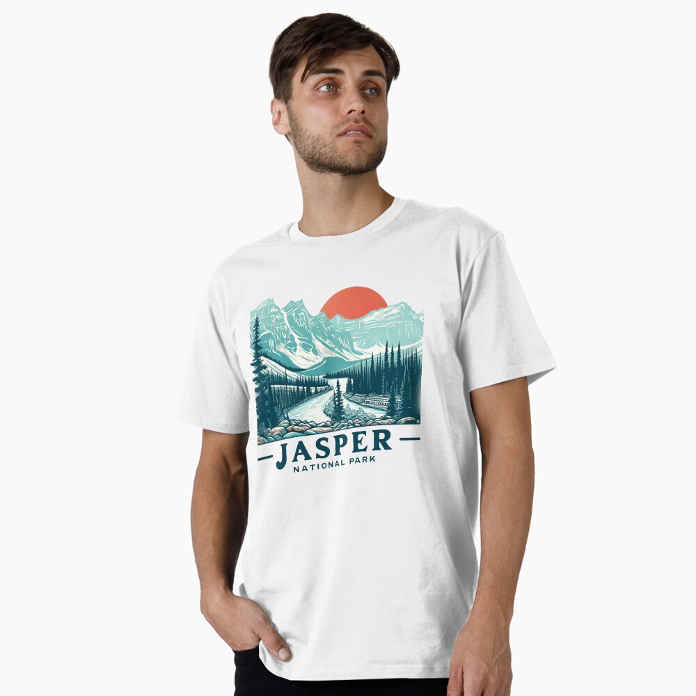 "Jasper National Park Alberta Canada" Sticker for Sale by HowToCanadian ...