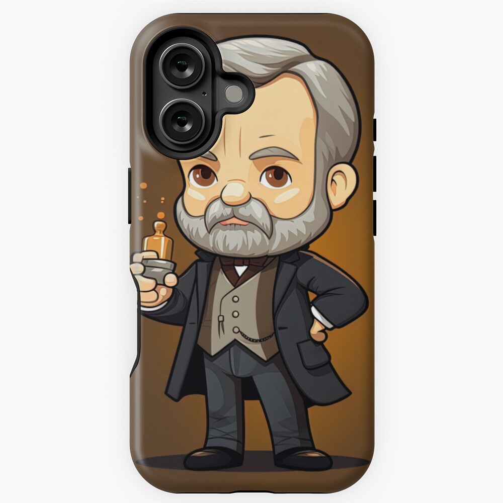 "Louis Pasteur | cute style" Sticker for Sale by ComicsFactory | Redbubble