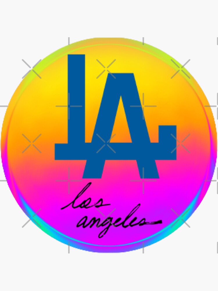 "Los Angeles " Sticker for Sale by ChelsStyles | Redbubble