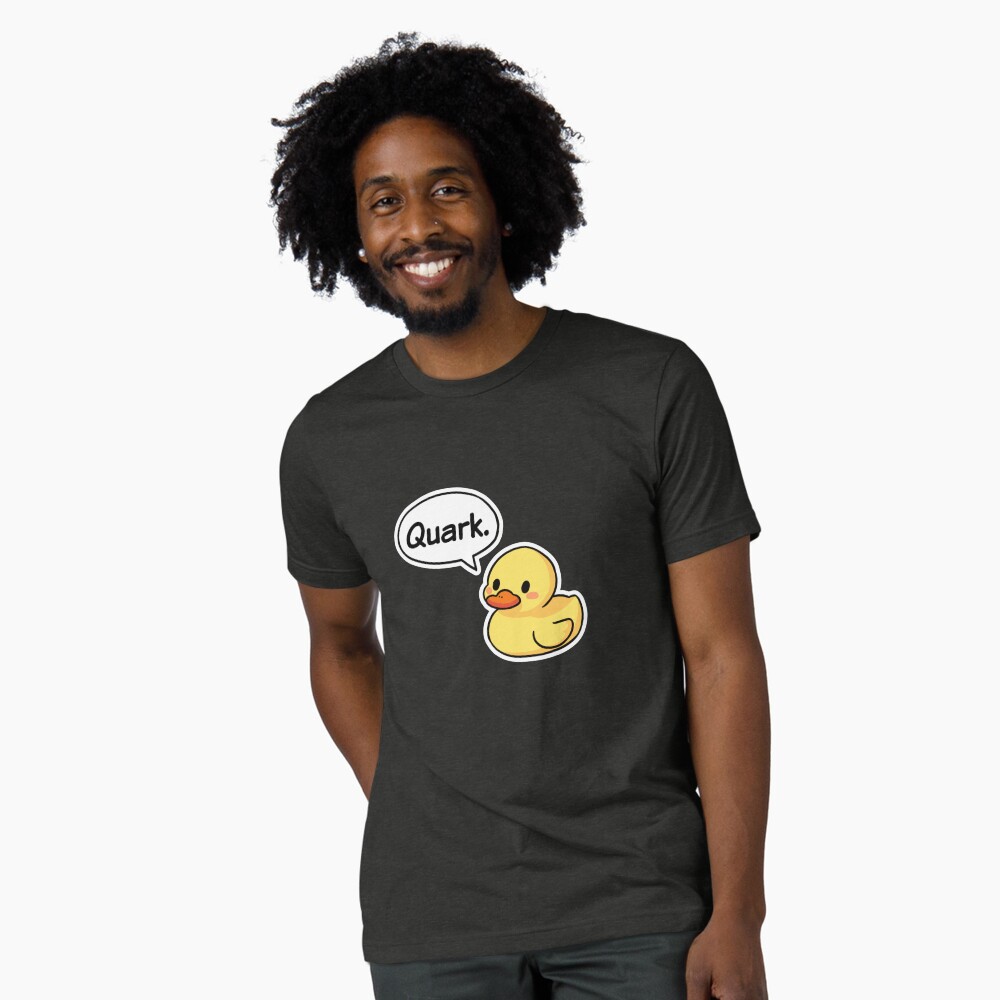 "Quark Subatomic Duck, cute funny physics" Sticker for Sale by ...