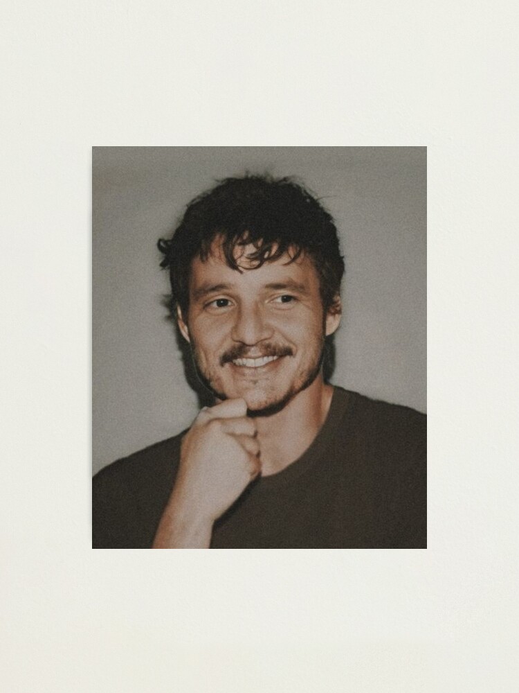 "Pedro Pascal" Photographic Print by Wiamaoua | Redbubble