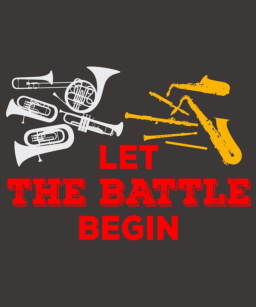 "Let The Battle Begin T-Shirt " by 5ftshirt | Redbubble
