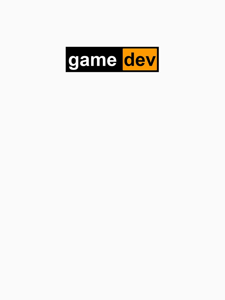 "game dev logo " Essential T-Shirt for Sale by mikeWee | Redbubble