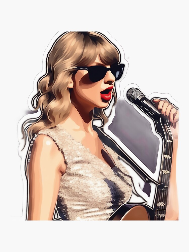 "Taylor swifts eras tour " Sticker for Sale by JIGUWORLD | Redbubble