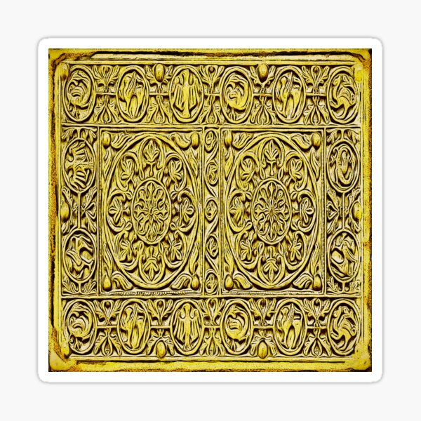 "Gold 07" Sticker for Sale by extramuros-cf | Redbubble