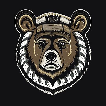 "Native Bear Design" Sticker for Sale by ATeifke | Redbubble
