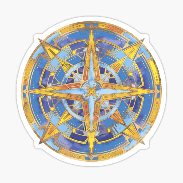 "Navigator #1" Sticker for Sale by TatyanaFFrost | Redbubble