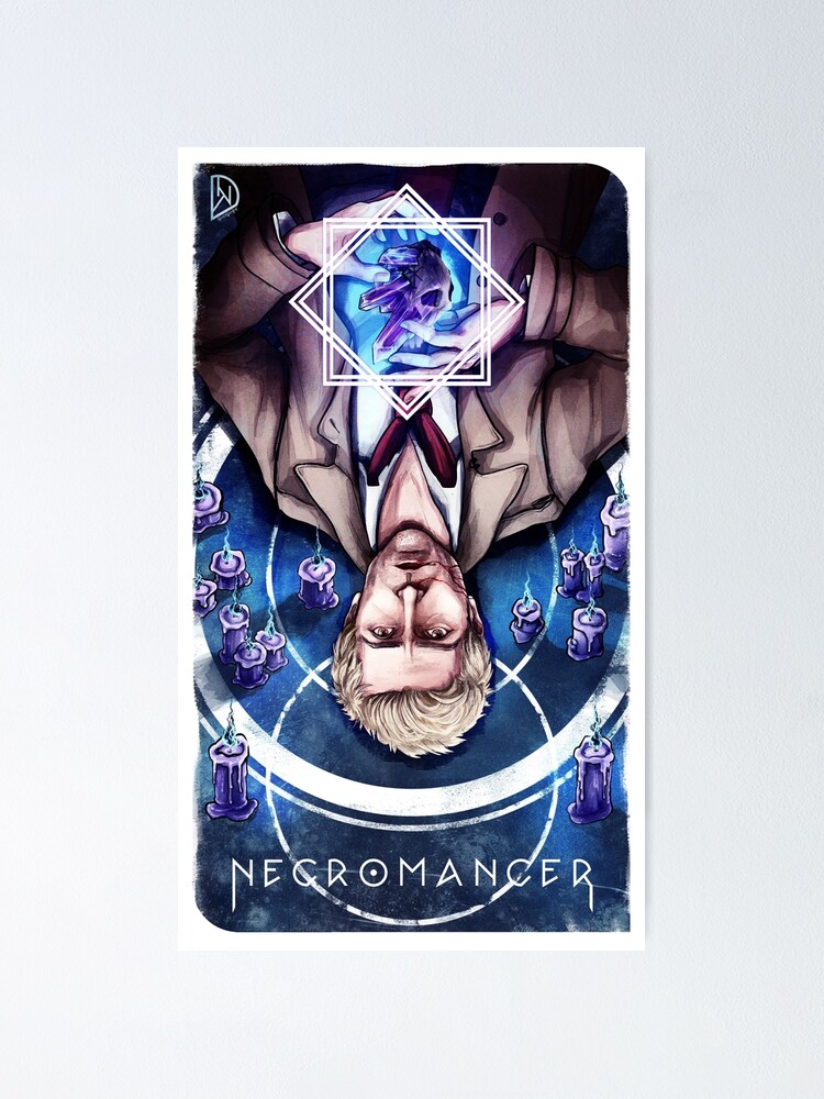 "The Necromancer" Poster for Sale by dizinky | Redbubble