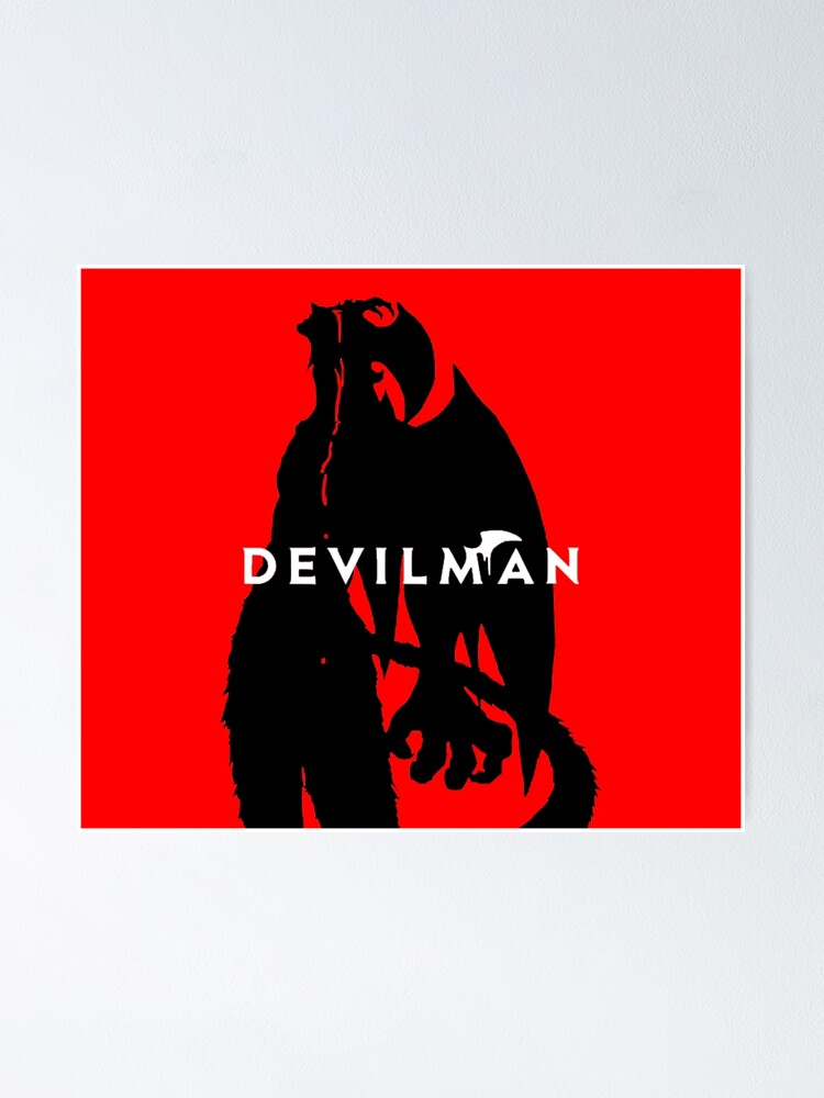 "Devilman" Poster by OtakuPapercraft | Redbubble