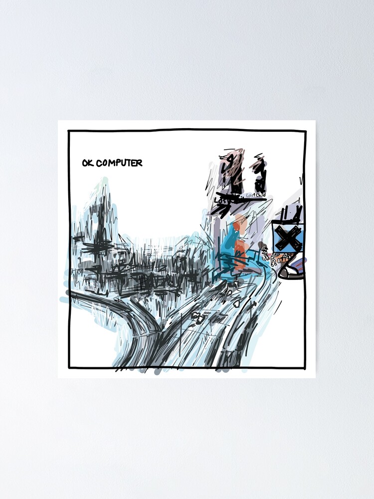 "ok computer" Poster for Sale by altstopco | Redbubble